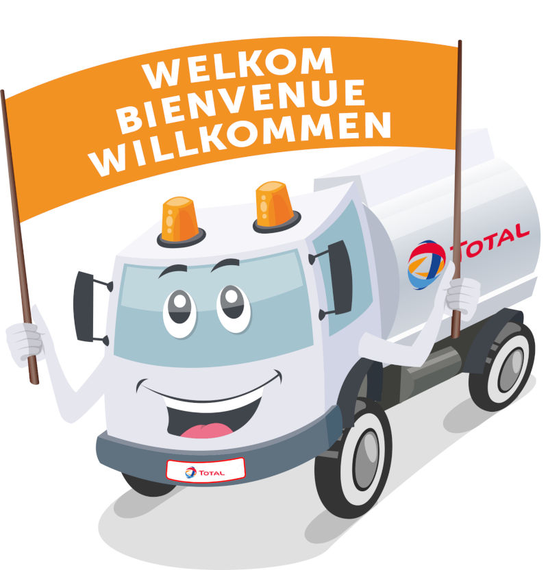Levering van Total mazout binnen de 24h in een noodgeval.